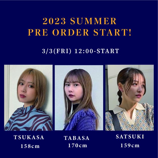 Tig LIVE - 【MURUA】3/3(金)12時～WEB先行予約の2023SUMMERアイテムご紹介！